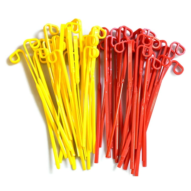 Hibalala Weed Eater Blade Replacement, Flexible Nylon Blades, 60 Pack ...