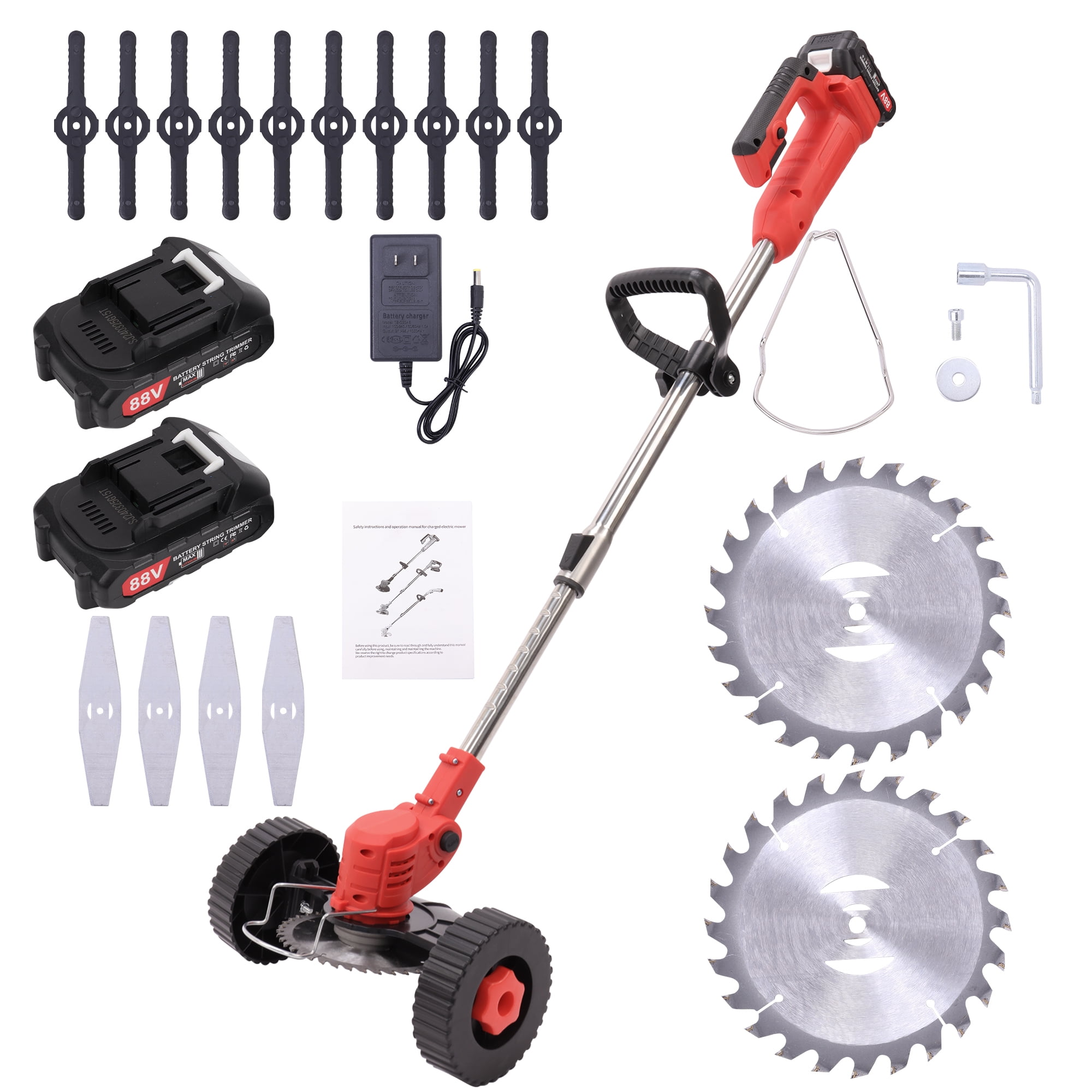 Weed Eater Electric Brush Cutter Lawn Edger Grass String Trimmer ...
