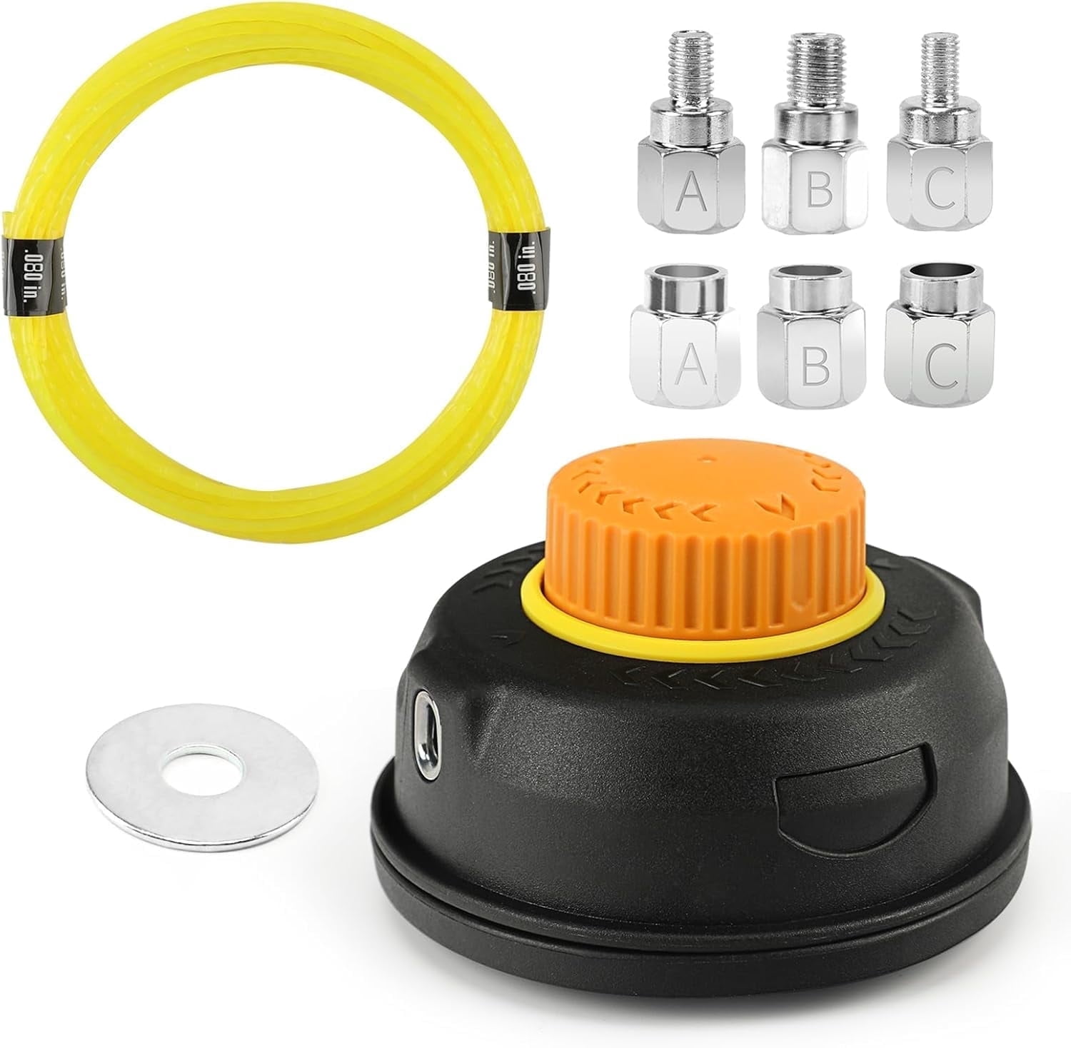Weed Eater Head, Trimmer Bump Head Replacement Compatible with Most Gas ...