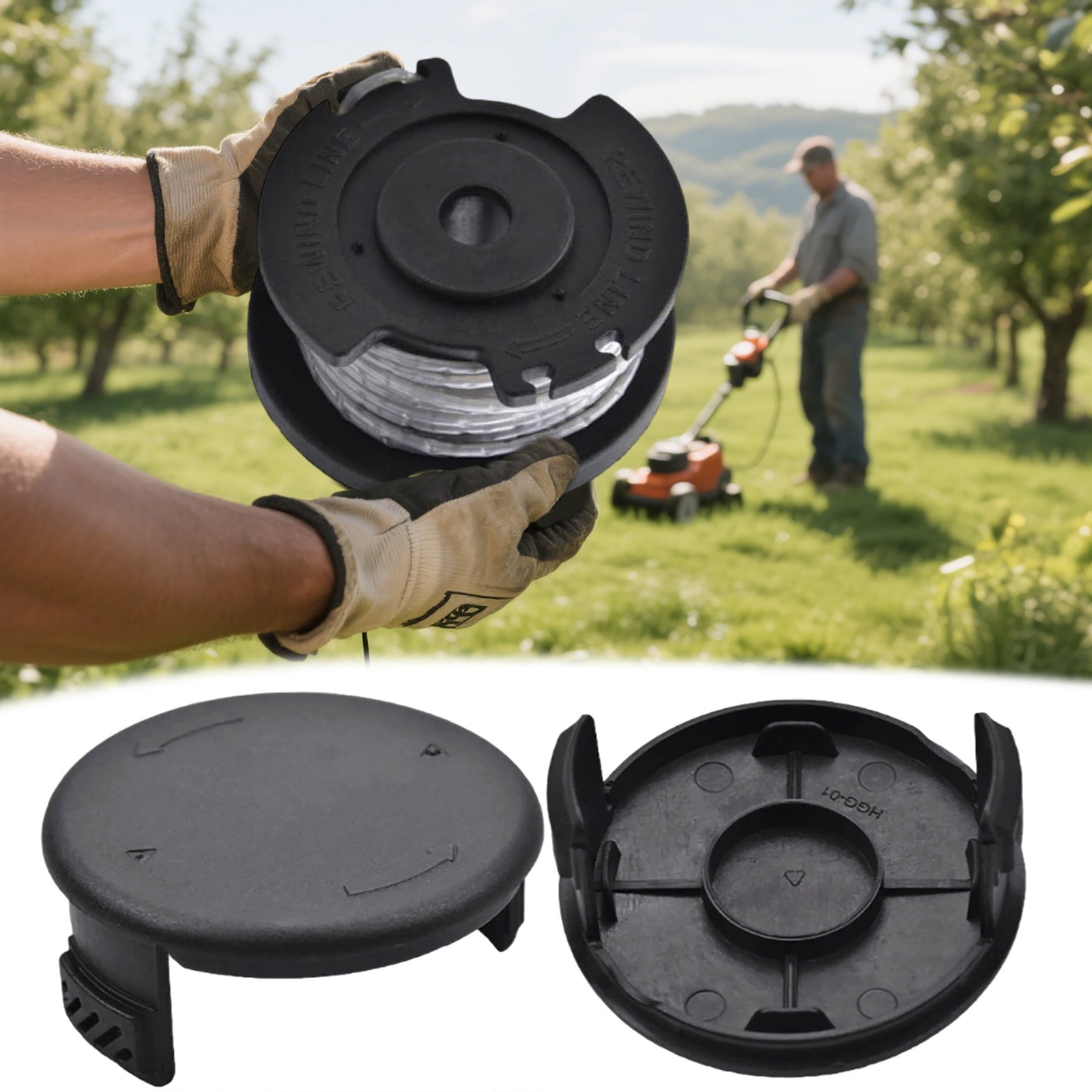 Weed Eater Spool Cap Cover for Hyper Tough HT19-401-003-06 & HT19-401 ...