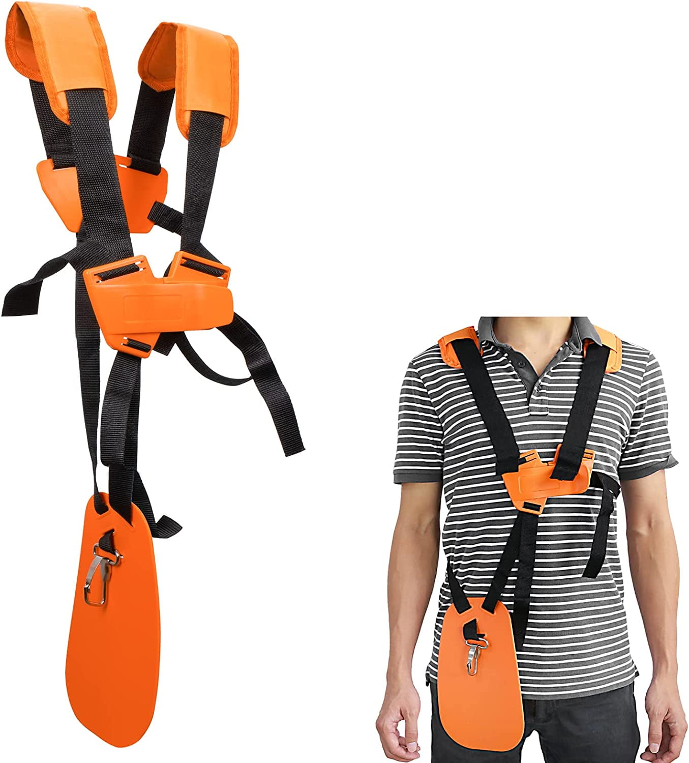 Weed Eater Strap Weed Wacker Strap Comfort String Trimmer Strap Double ...