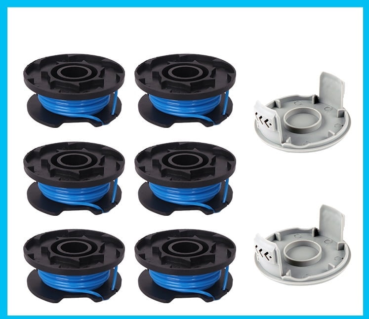 Weed Eater String Trimmer Line, AC14RL3A 0.065 Inch x 11 Feet, 6 Spools ...