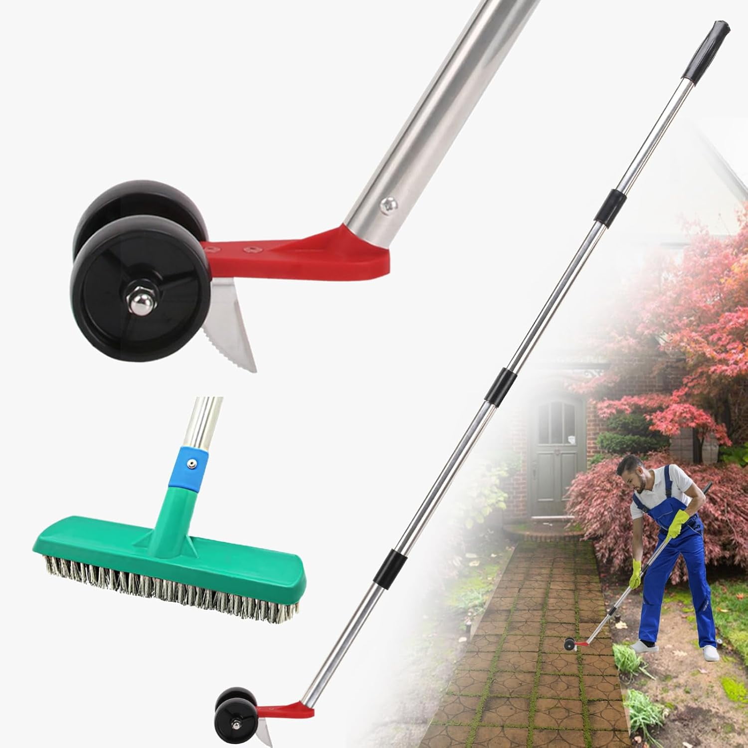 Weed Grabber Remover Garden Tools for Driveway Patio Sidewalk, Crack ...