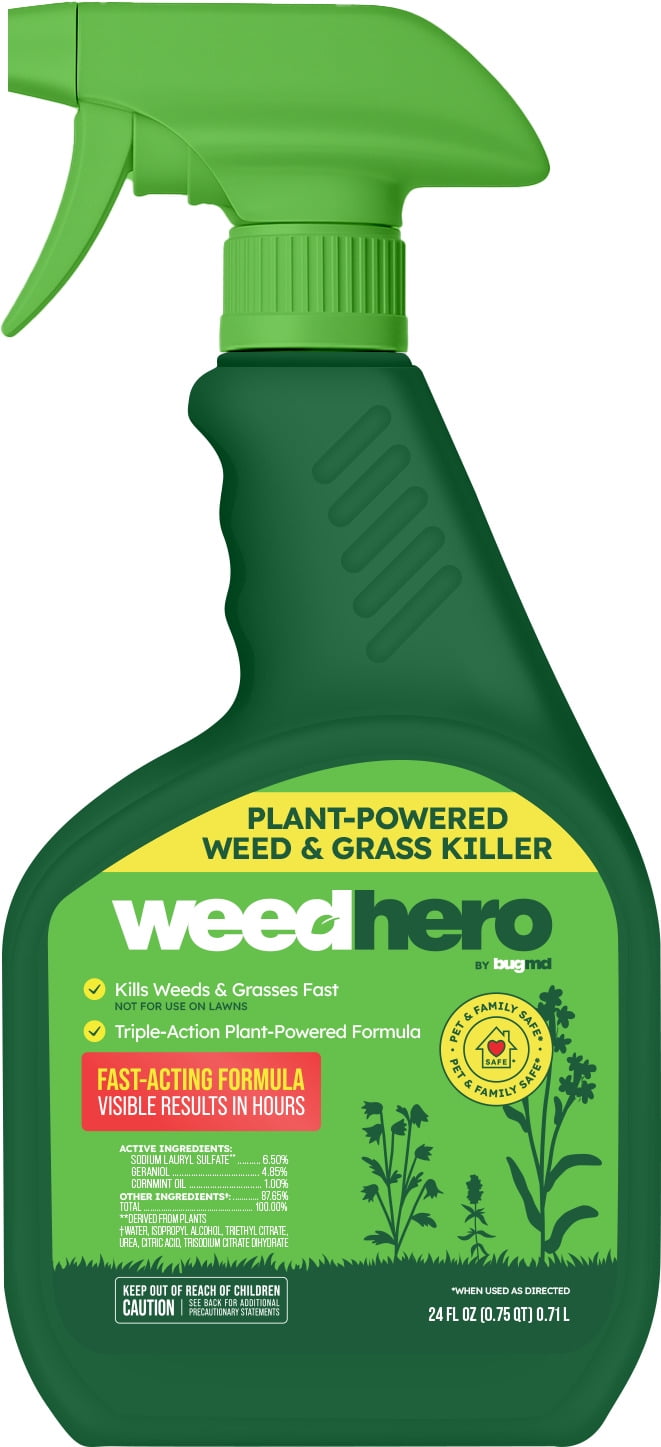 Weed Hero Powerful, Plant-Powered Solution for Fast Weed Elimination ...