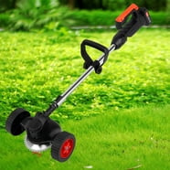 "Earthwise 10"" Cordless Electric 20-Volt Grass and Weed Trimmer, Yard ...
