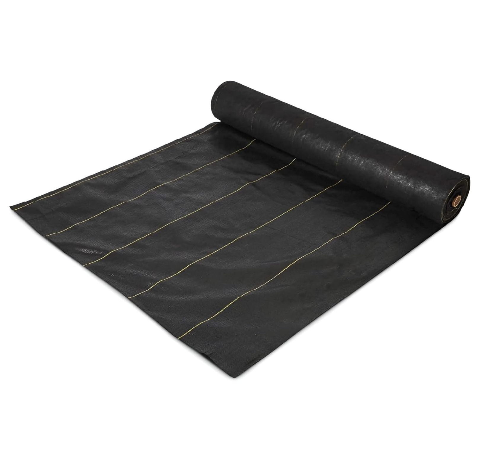 Weed & Mulch Barrier Landscape Woven Fabric Ground Cover, 4' x 300 ...