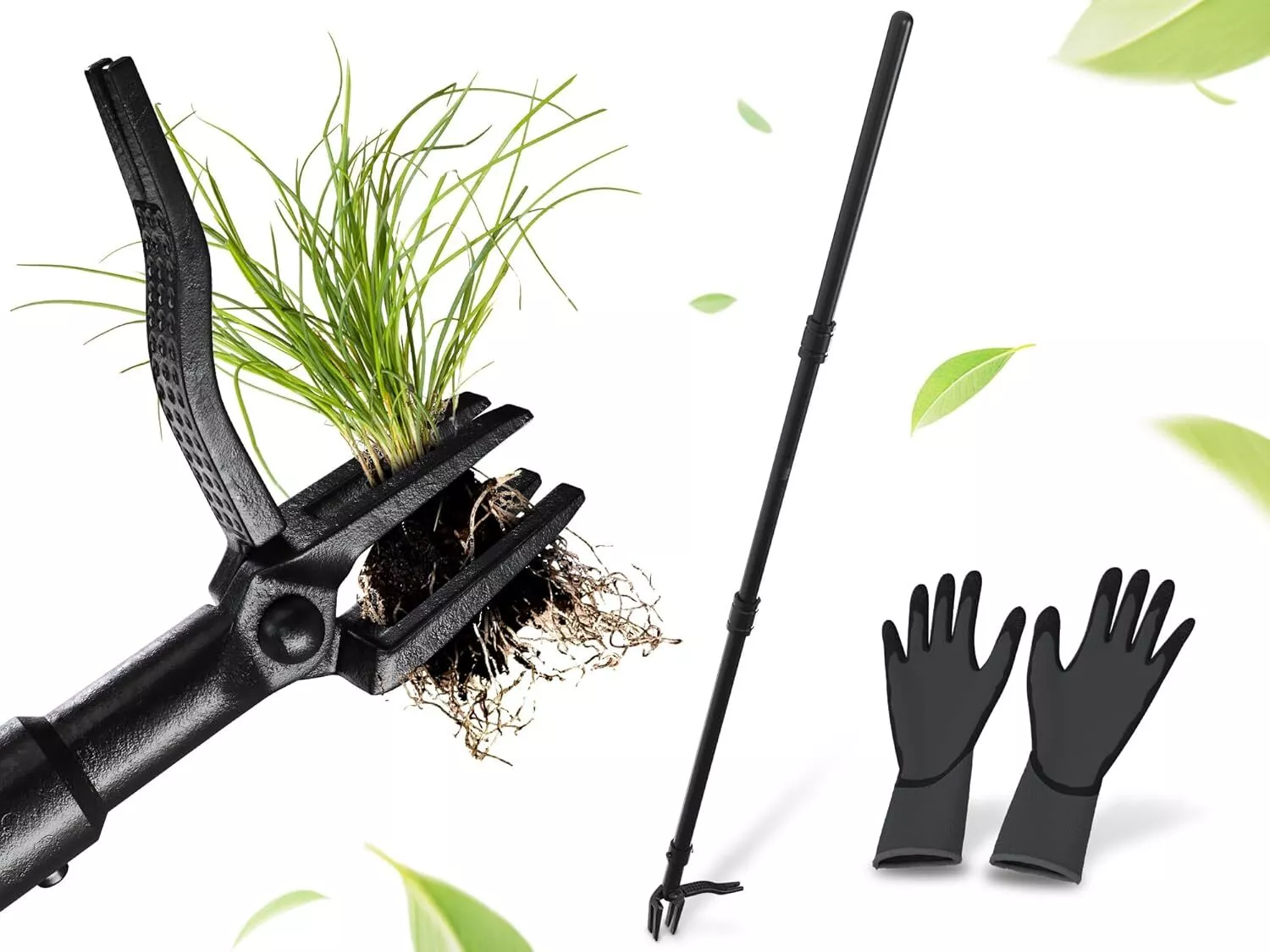 Weed Puller Set Including Gardening Glove Effortlessly Remove Weeds ...