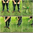 Weed Puller, Stand Up Weeder Manual Weed Puller Stainless Steel Hand ...