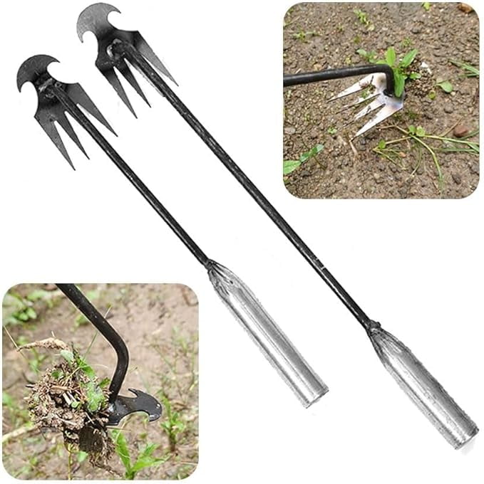 Weed Puller Tool,2024 New Weed Puller Tool，4 Teeth Manganese Steel ...