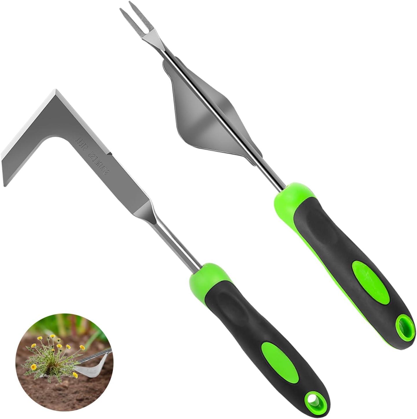 Weed Puller Tool, Manual Hand Weeder Tool, Crack Weeder Crevice Weeding ...