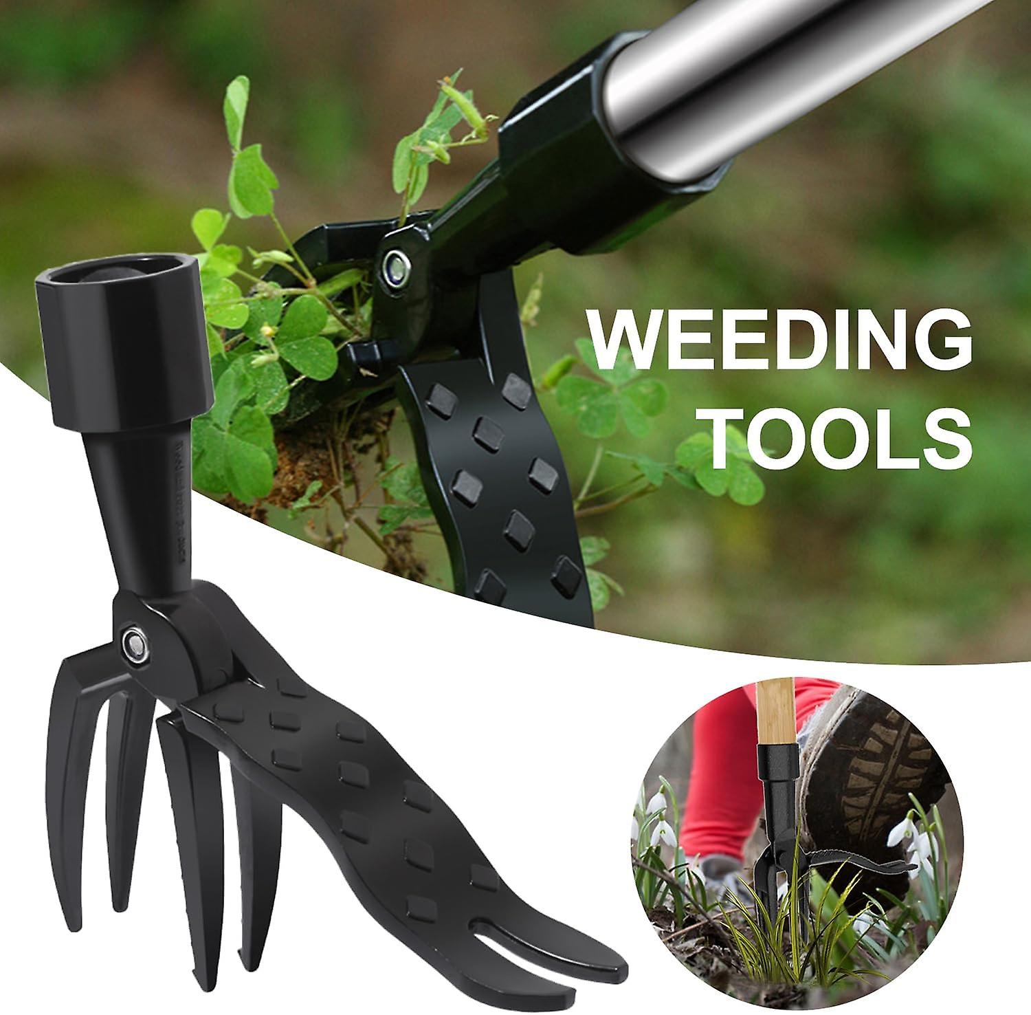 Weed Puller Tool, Stand Up Weeding Tool, Manual Weeder Tool Hand Weed ...