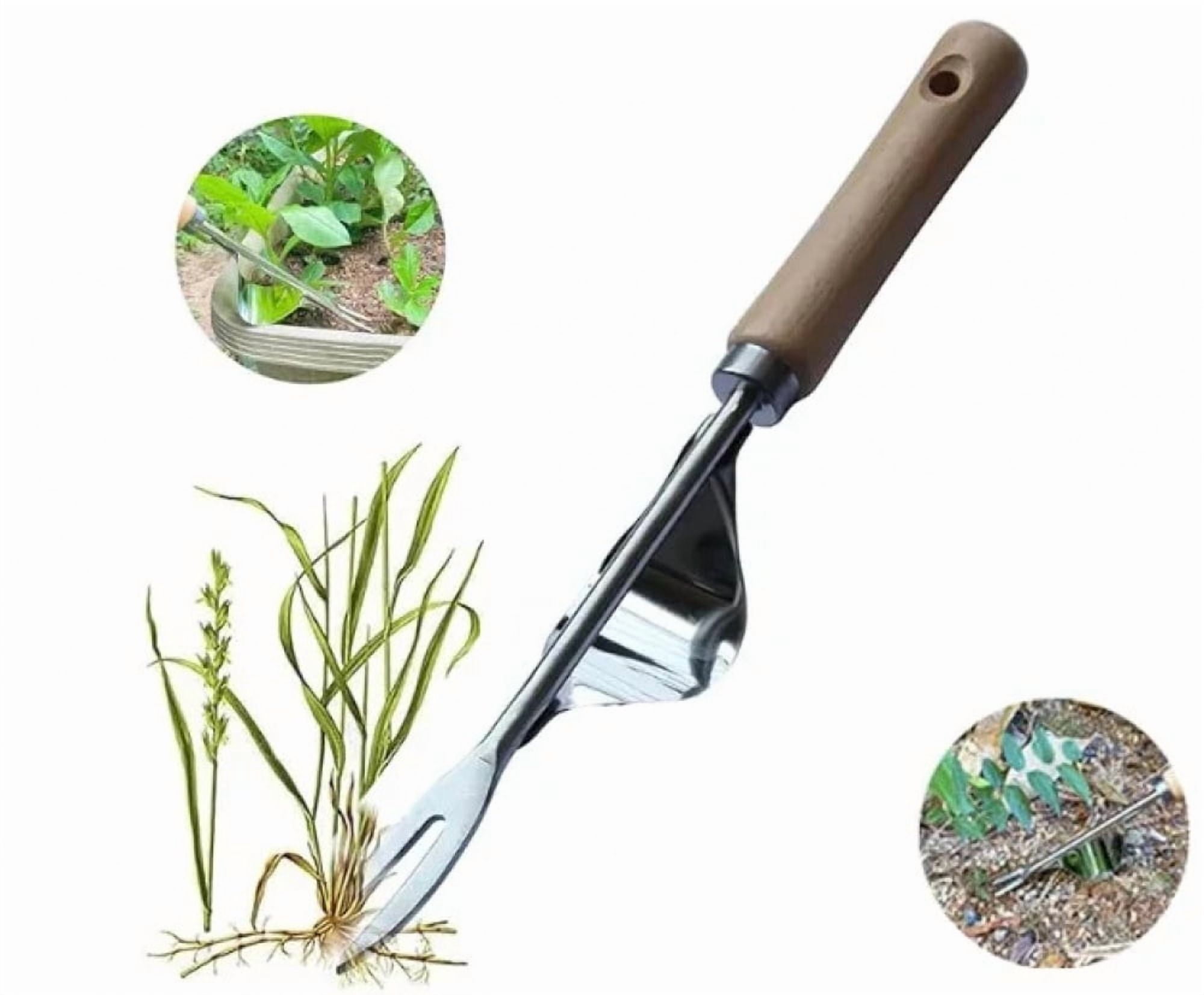 Weed Puller Uprooting Weeding Tool Gardening Hand Tools Weeding Hook ...