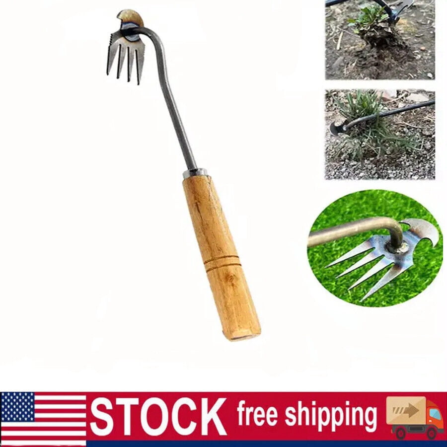 Weed Puller Weeder Twister Stand Up Garden Lawn Grass Root Remover ...