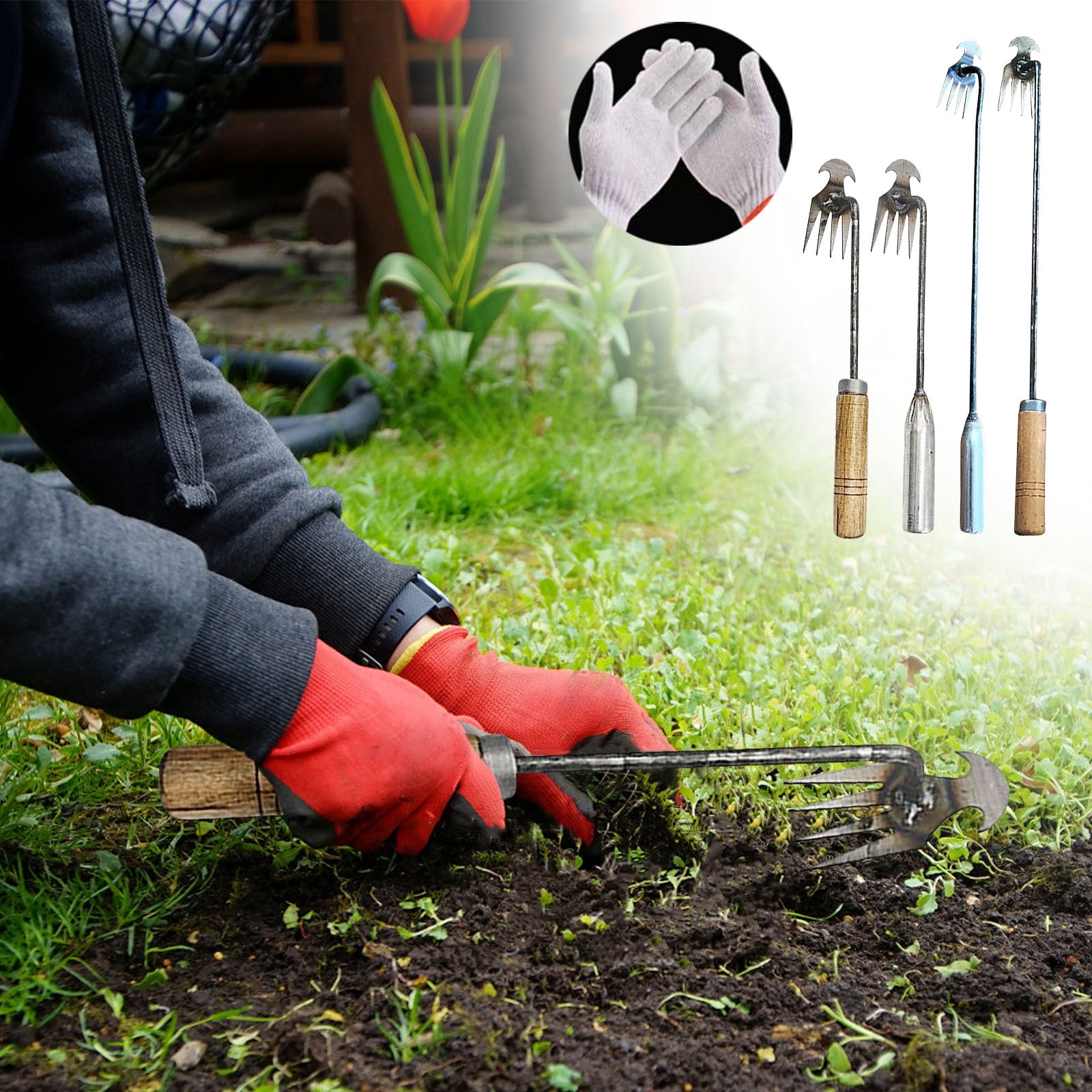 Weed Puller, Weeding Artifact Uprooting Weeding Tool, Garden Weeding ...