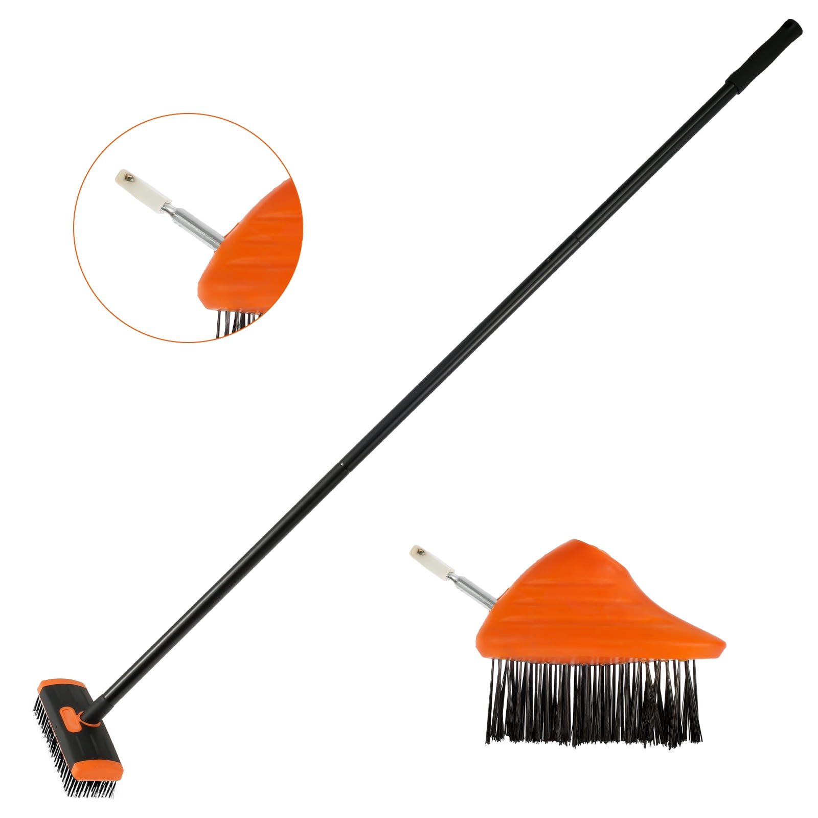 Weed Remover Tool Weed Remover Brush with Adjustable 133cm Handle Weed ...