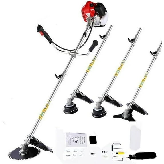 Weed Wacker 58CC Gas Powered String Trimmer Brush Cutter 4-in-1 Gas ...