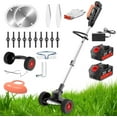Weed Wacker ， Battery Operated Weed Wacker with 3.0ah Battery, 3 in 1 ...