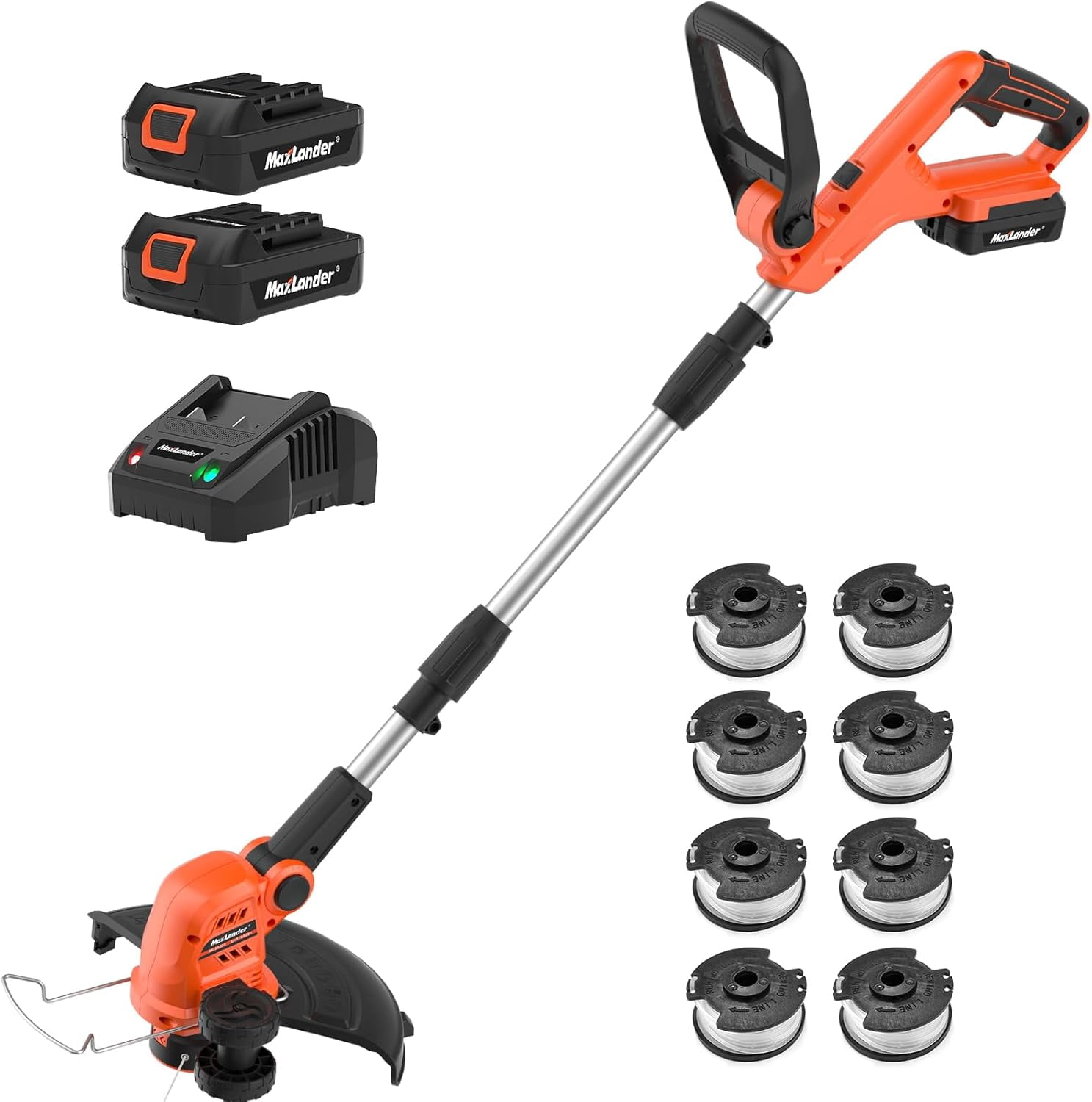 Weed Wacker Cordless, 20V 10 Inch Weed Wacker Battery Operated ...