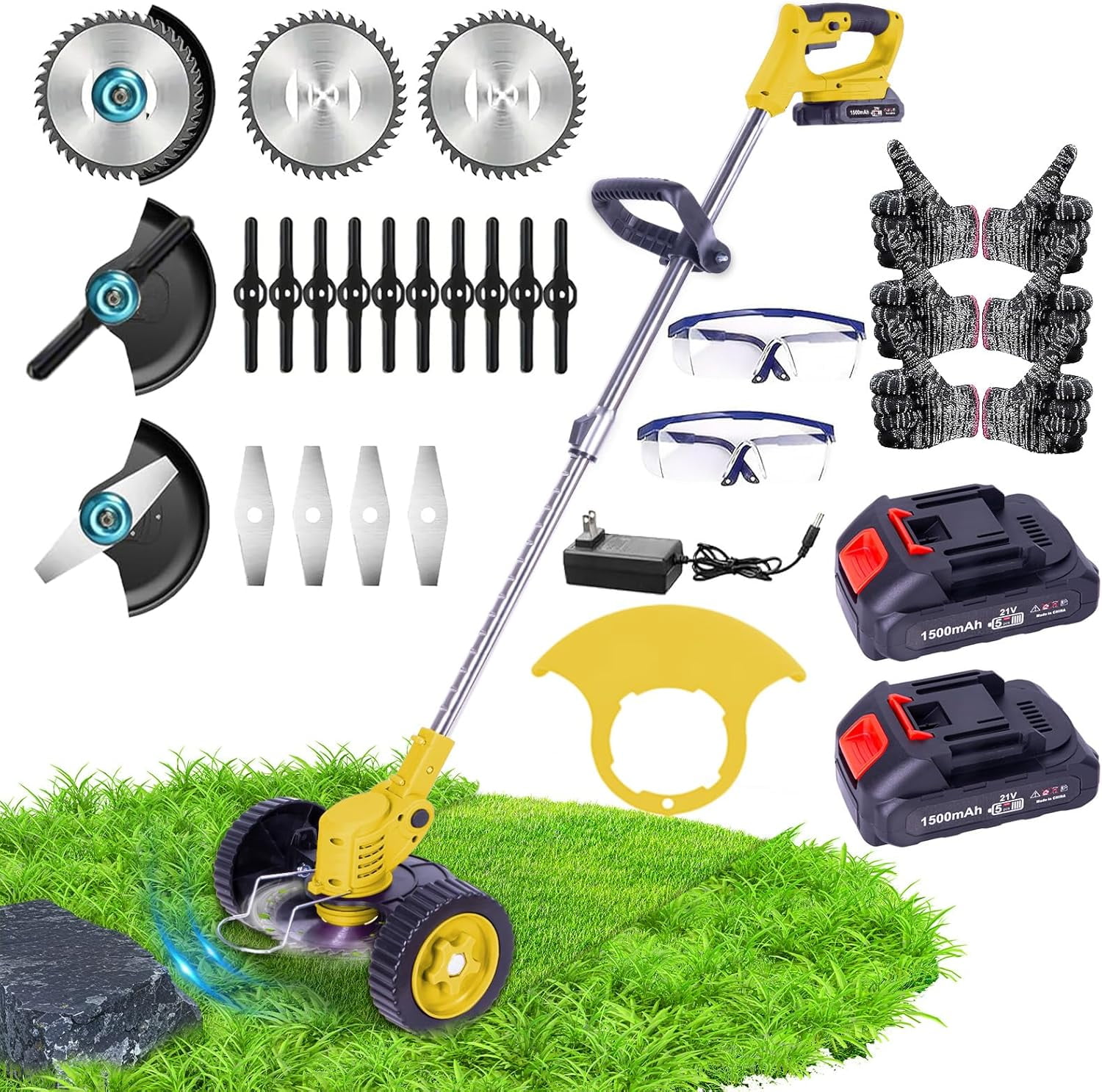 Weed Wacker Cordless Adjustable Weed Eaters 3 in 1 Electric String ...
