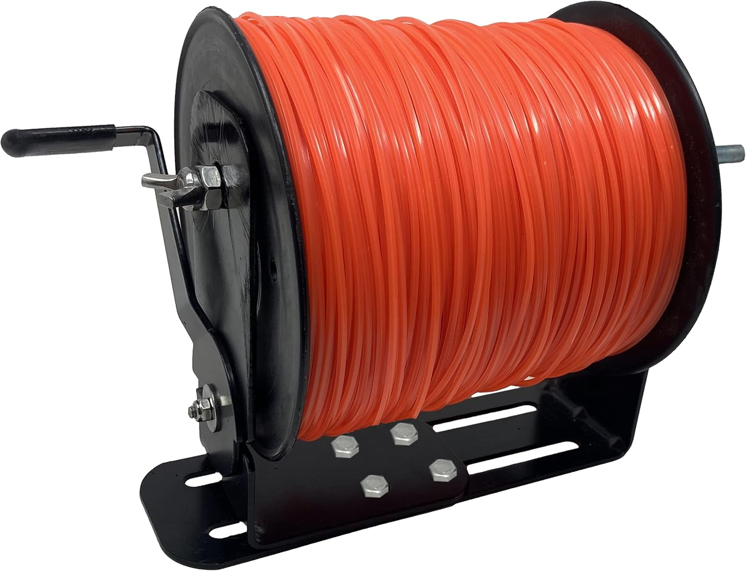 Weed Wacker Line Holder with Built-in Line Cutter, Unlike Competitors, Holds 5lb Spools ...