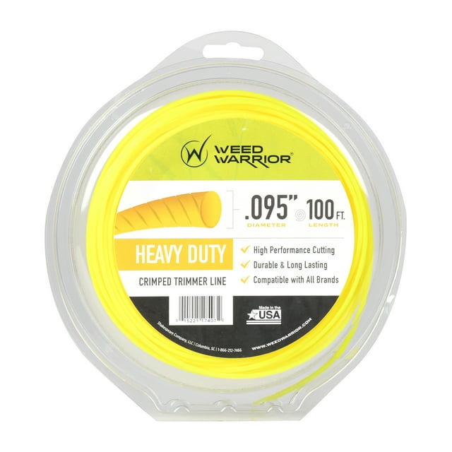 Weed Warrior® .095 in. x 100 ft. Heavy Duty Nylon Trimmer Line ...