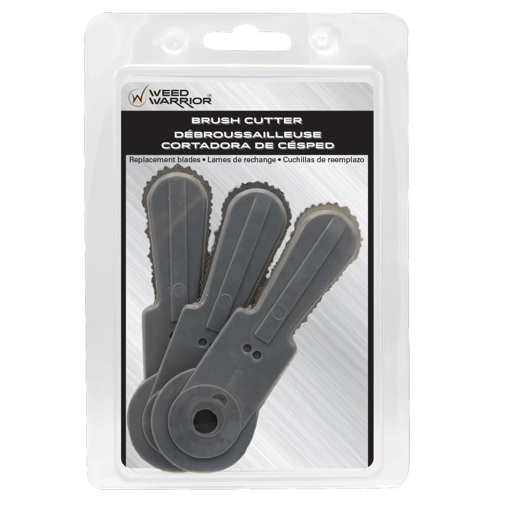 Weed Warrior Brush Cutter Serrated Metal Replacement Blades 3 Pack ...