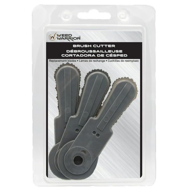 Weed Warrior Brush Cutter Serrated Metal Replacement Blades 3 Pack ...