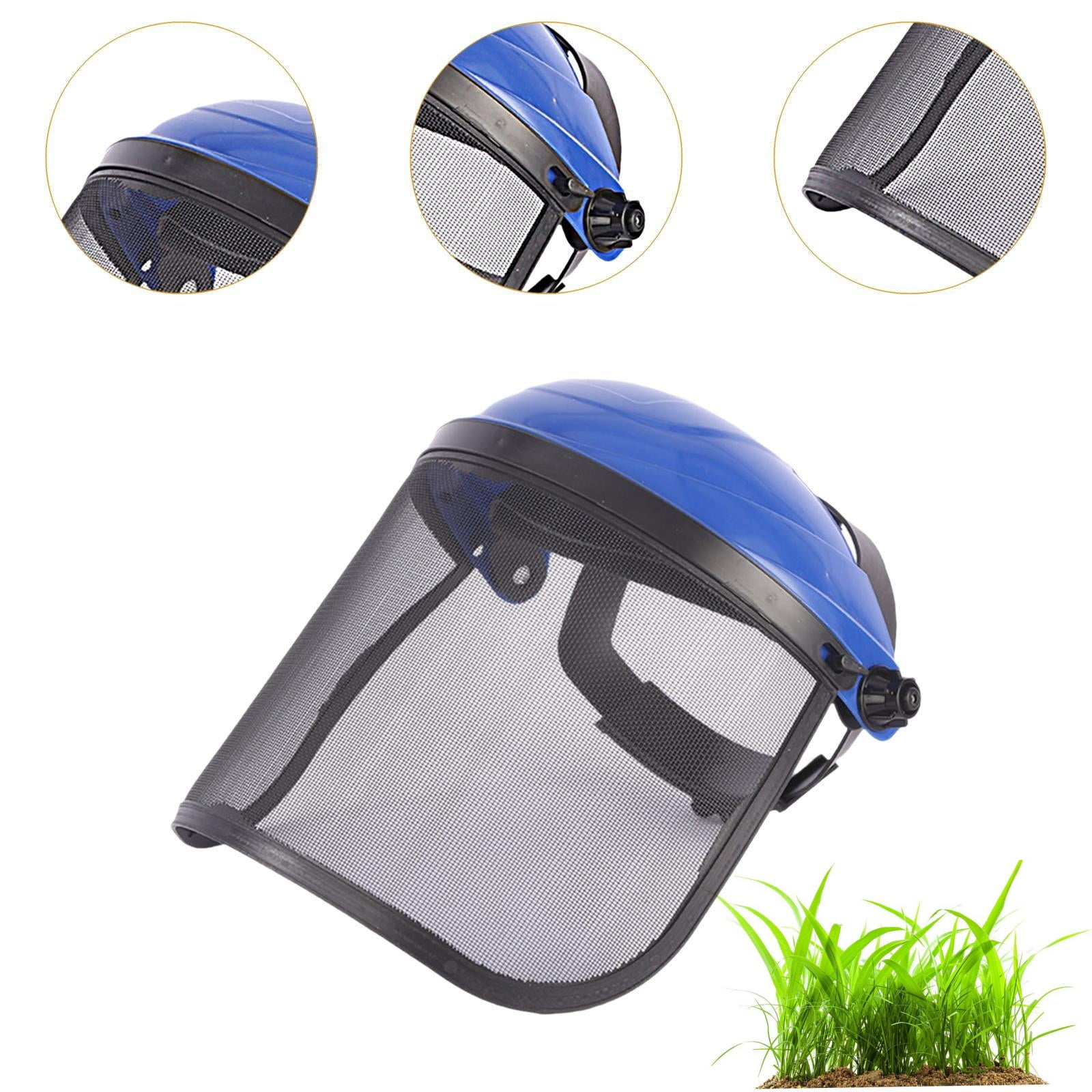 Safety Face Shield with Mesh Weed Whacking Face Shield Masks Chainsaw ...