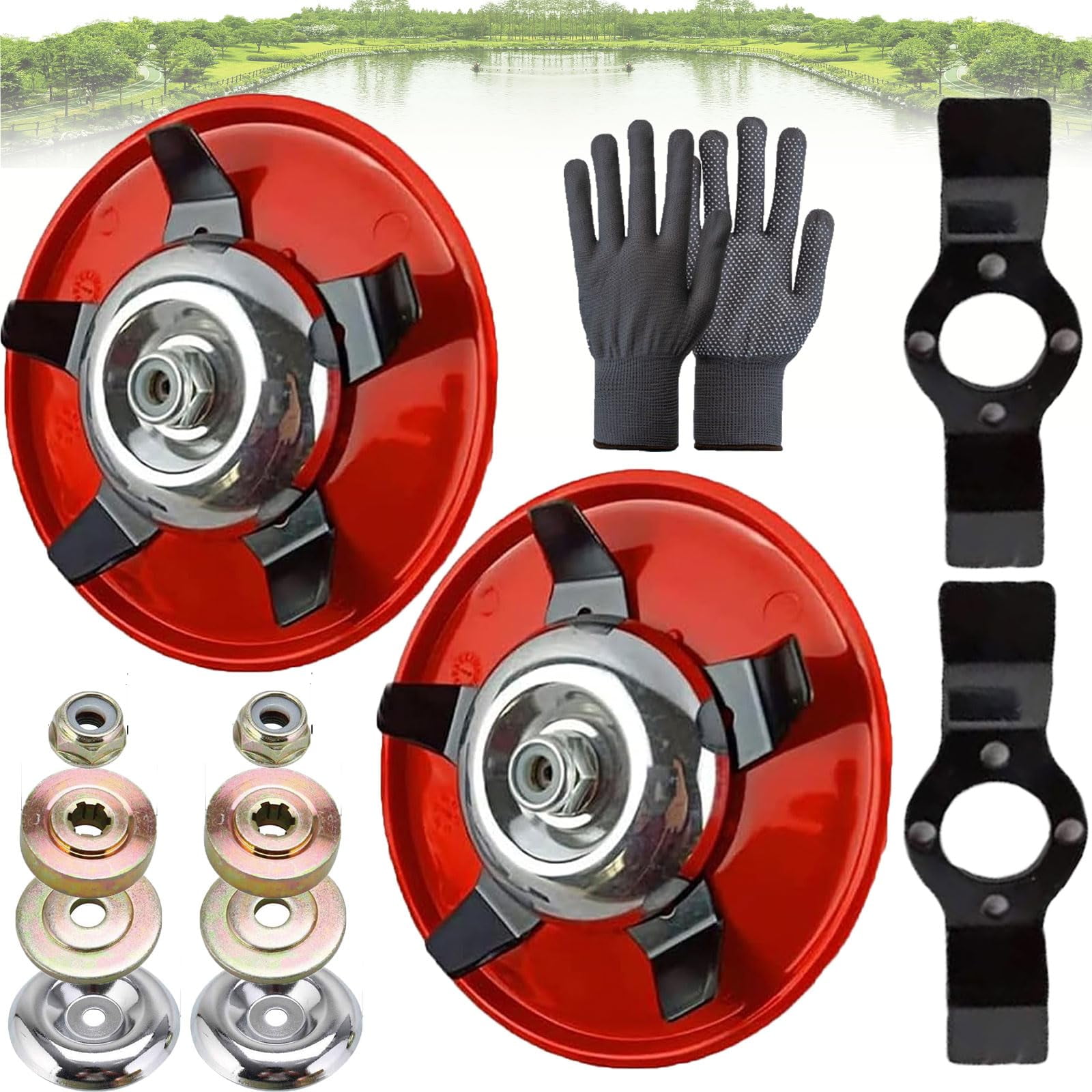 Weeder Disc, 2025 New Universal Weeding Discs for Weed Eater Metal ...