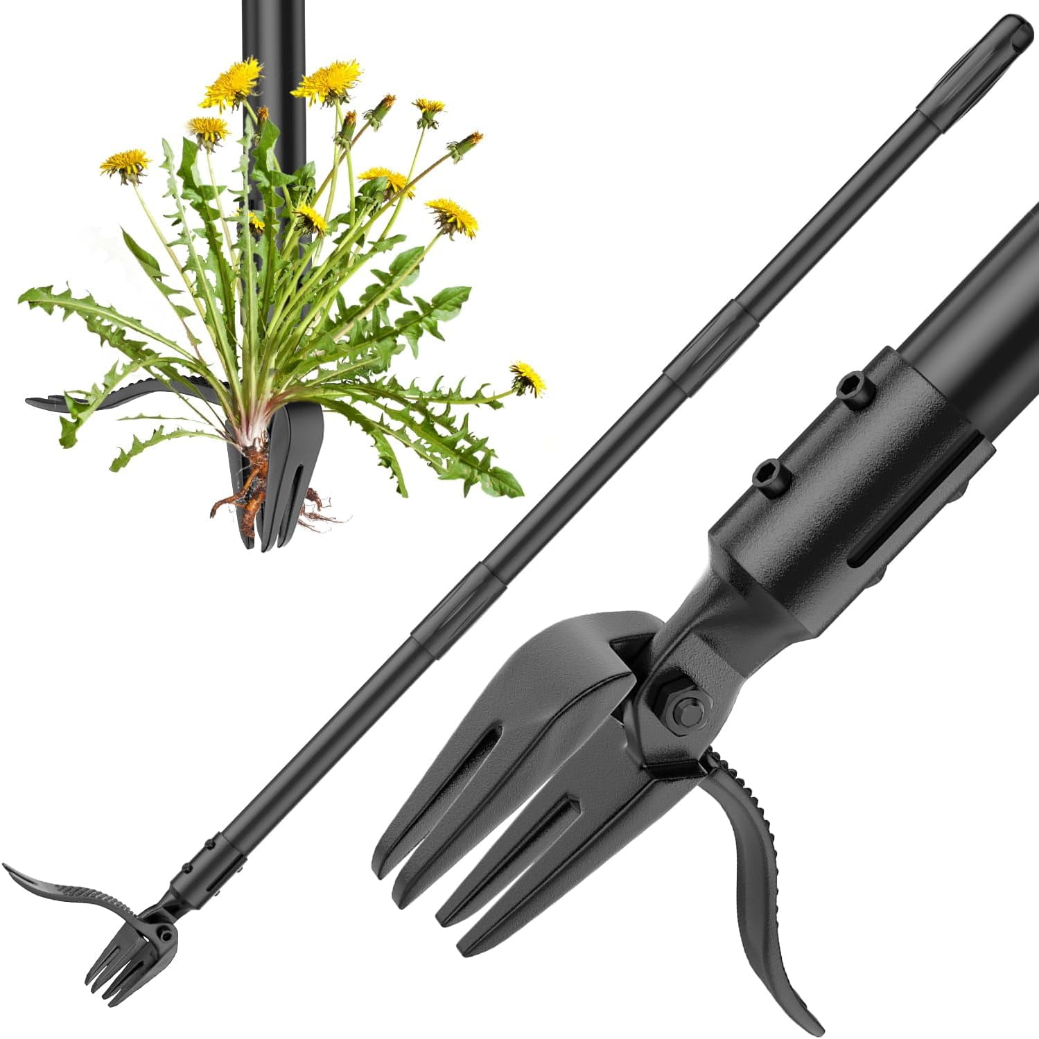 Weeder - The Original Stand Up Weed Puller Tool with Long Handle - Made ...