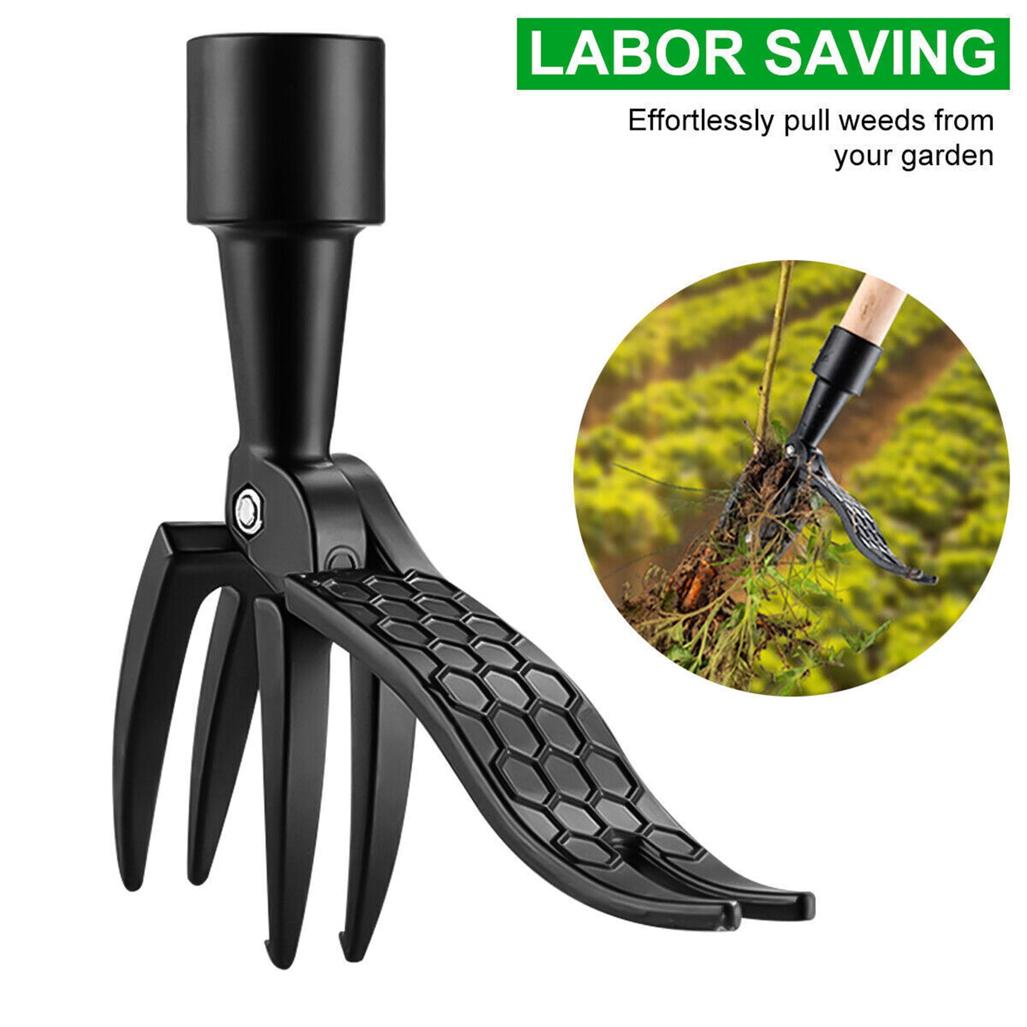 Weeder Stand Up Weed Puller Tool Claw Garden Root Remover Outdoor ...