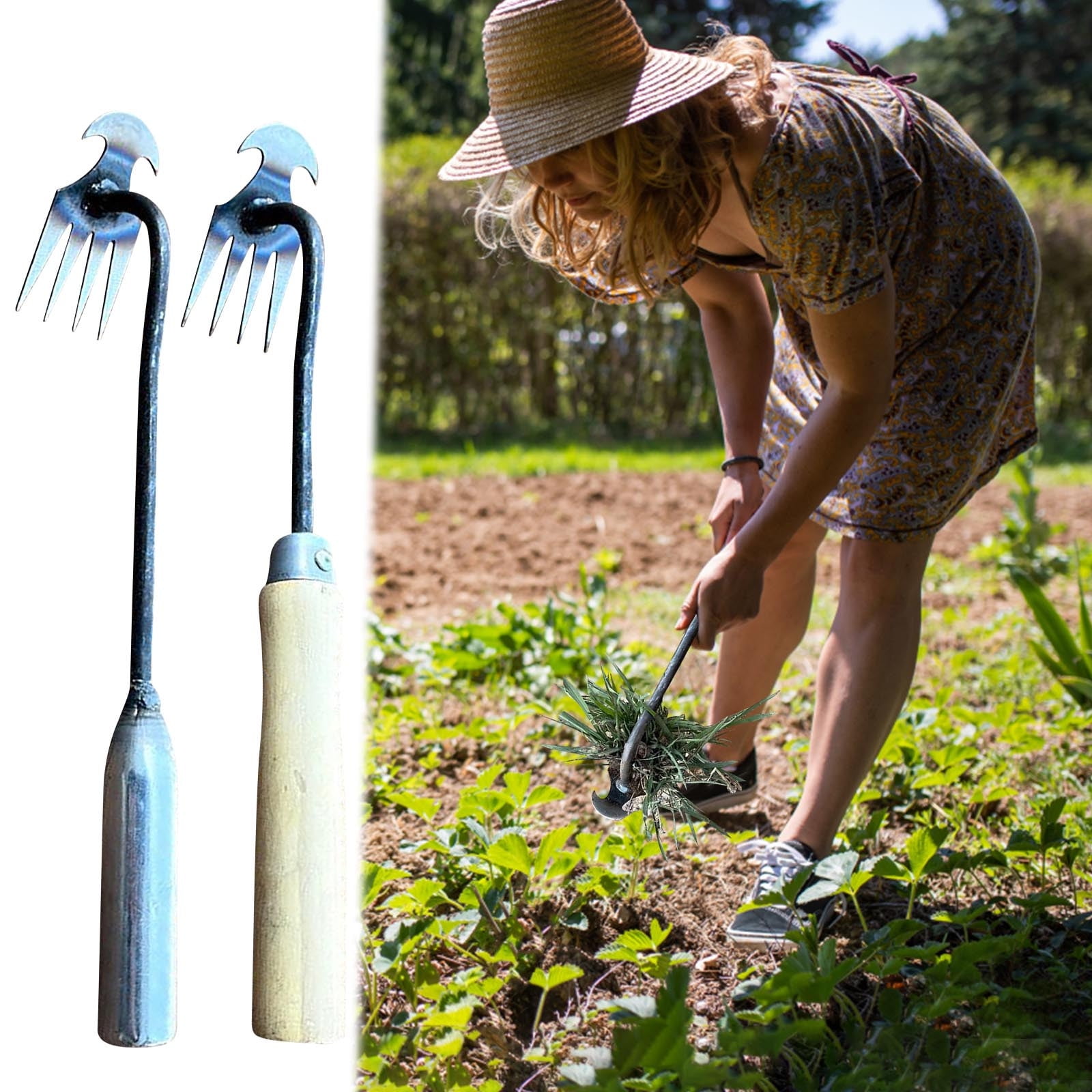 Weeding Artifact Uprooting Weeding Tool Weed Puller Tool 1 PC Gardening ...