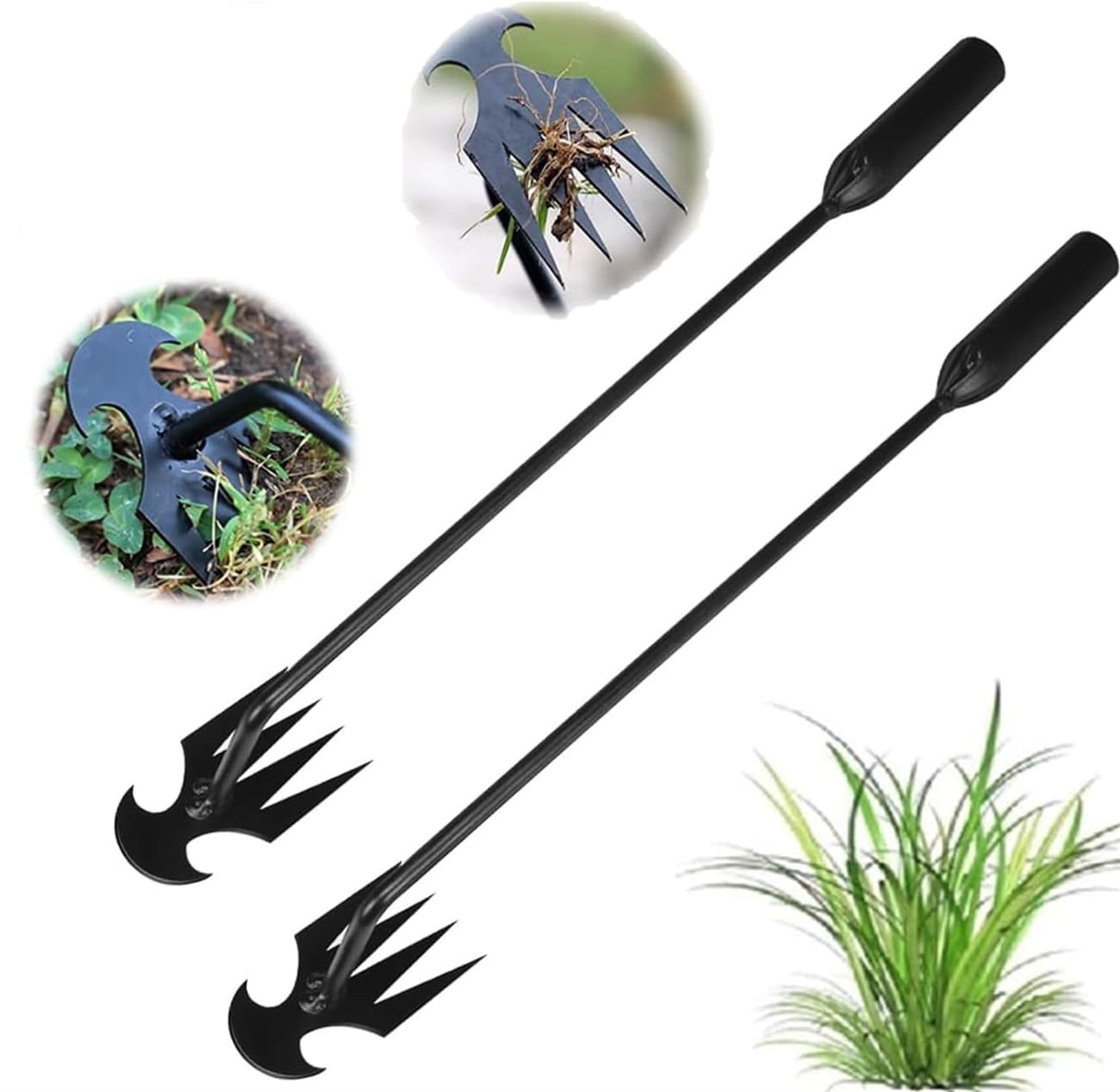 Weeding Artifact Weeding Tool,Bexikou Gardening Hand Weeder Tools, 4 ...