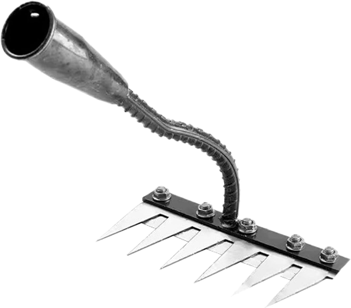 Weeding Rake,Teeth Carbon Steel Garden Weeding Rake, Garden Weeding ...