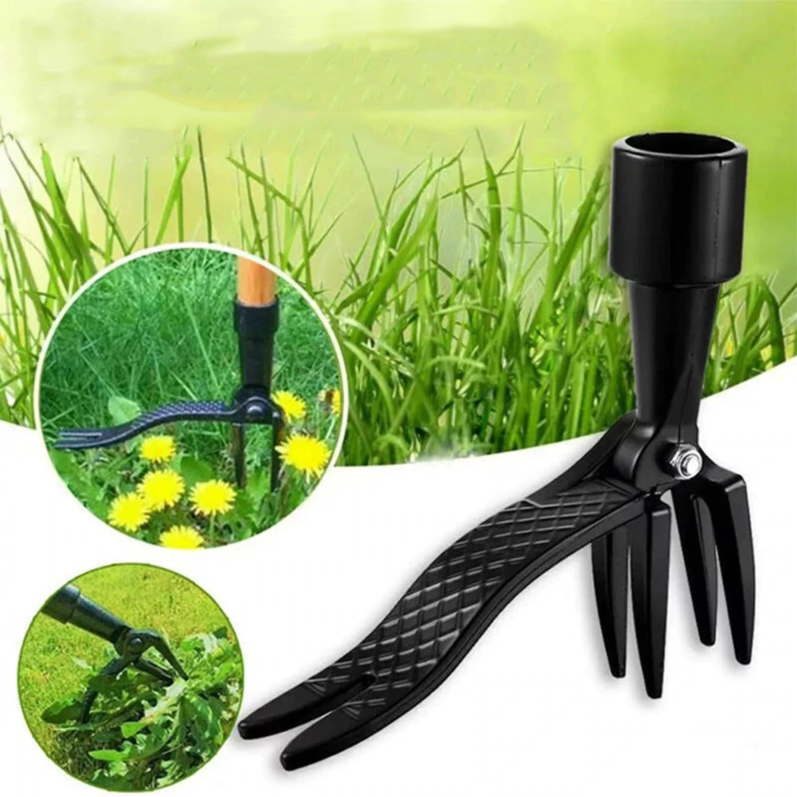 Weeding Root Remover Tool Stand Up Weeder Puller NO Need Bending Or ...