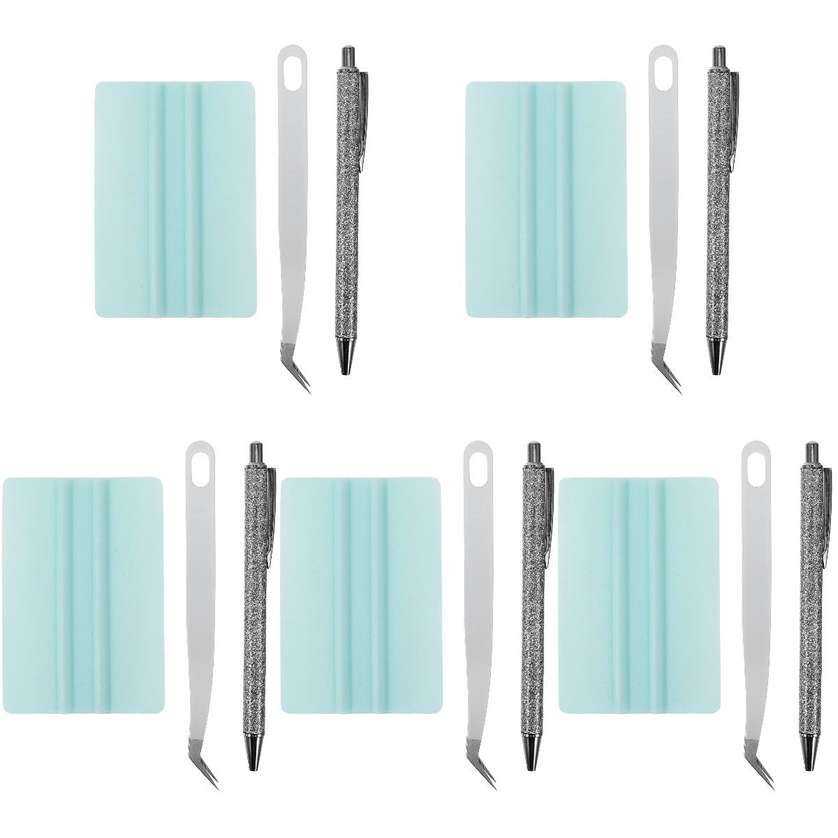 Weeding Tool Set 5 Sets DIY Lettering Metal Tweezers Tools Scrapbook ...