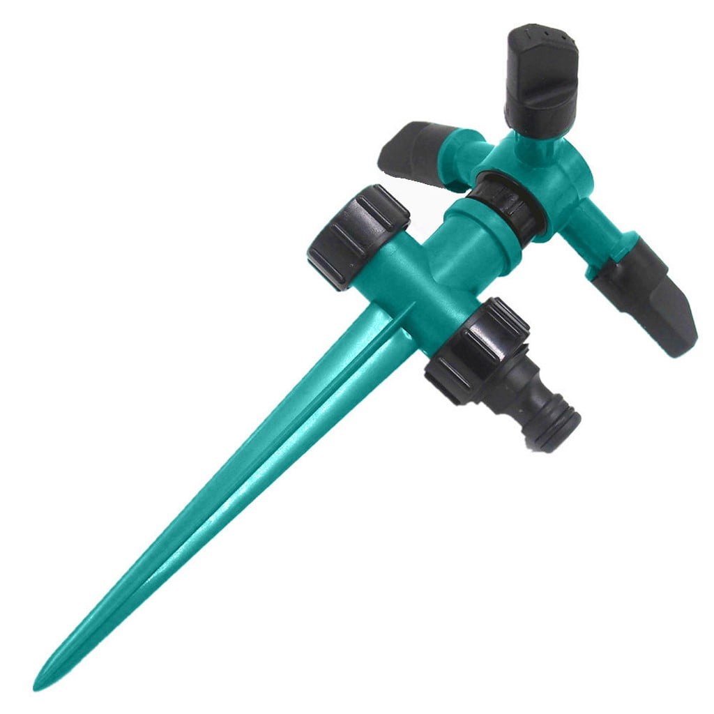Weeding Tools Gardening Lawn Sprinkler Automatic 360° Rotating Garden ...