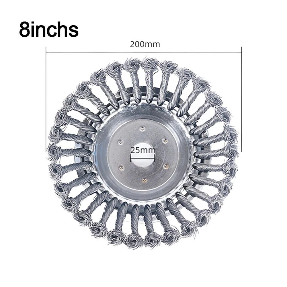 Weeding Wheel Disc Type Twisted Wire Wire Wheel Specially Used For Lawn ...