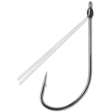 VMC Zero Line Twist 2/0 Spinshot Drop Shot Hook - 4 Pack - Walmart.com