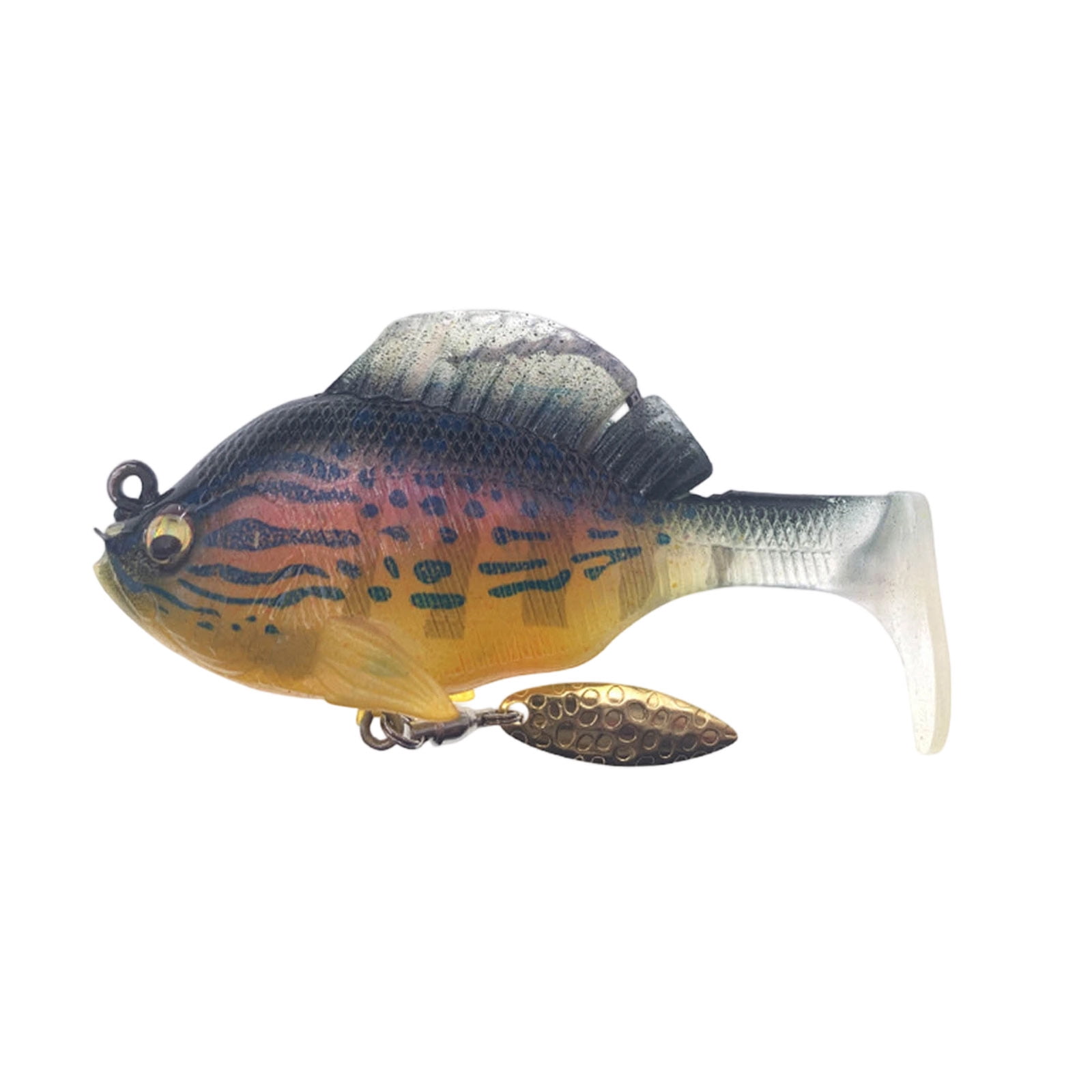 Weedless Paddletail Swimbait Lure, Underspin Soft Plastic Fishing Bait ...