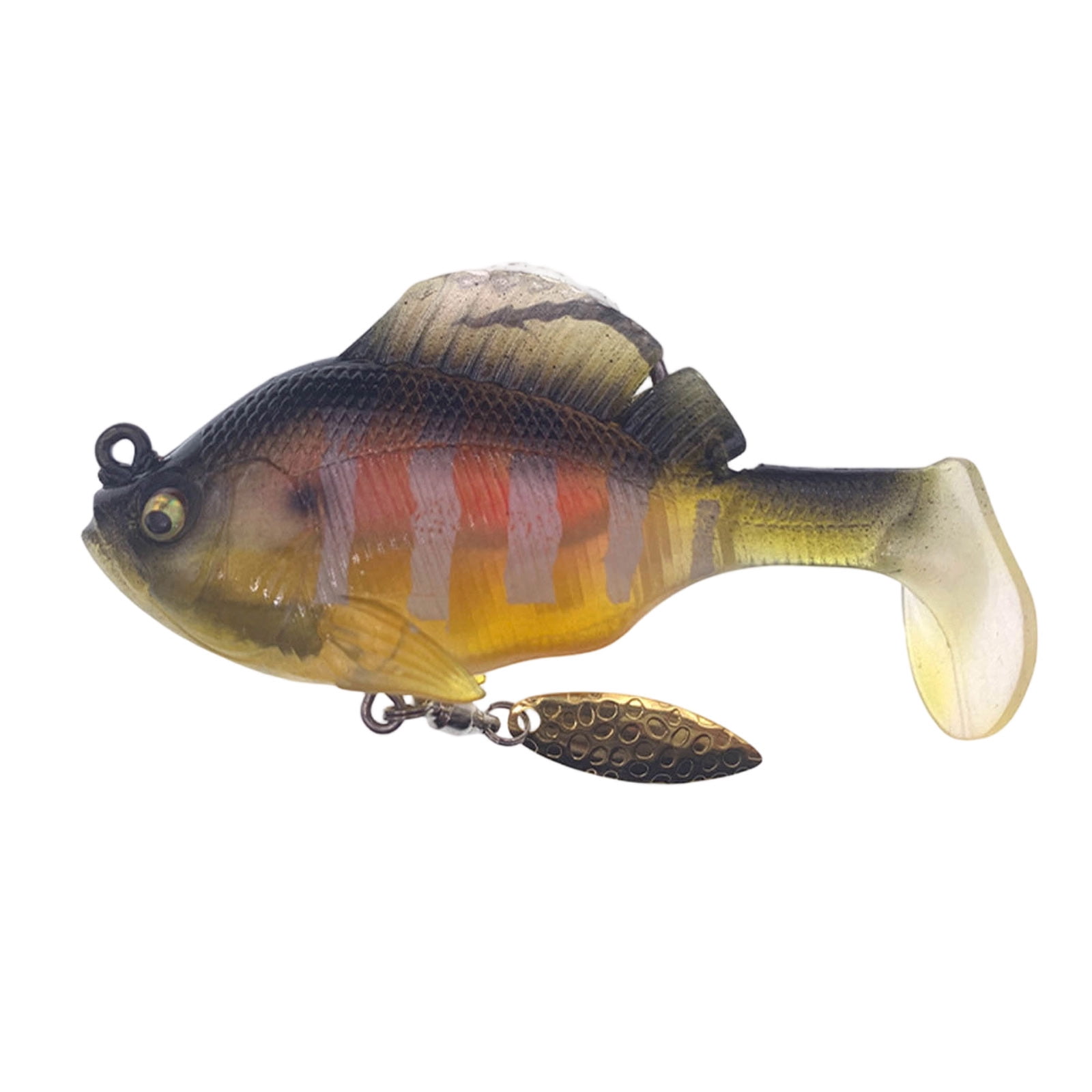 Weedless Paddletail Swimbait Lure, Underspin Soft Plastic Fishing Bait ...