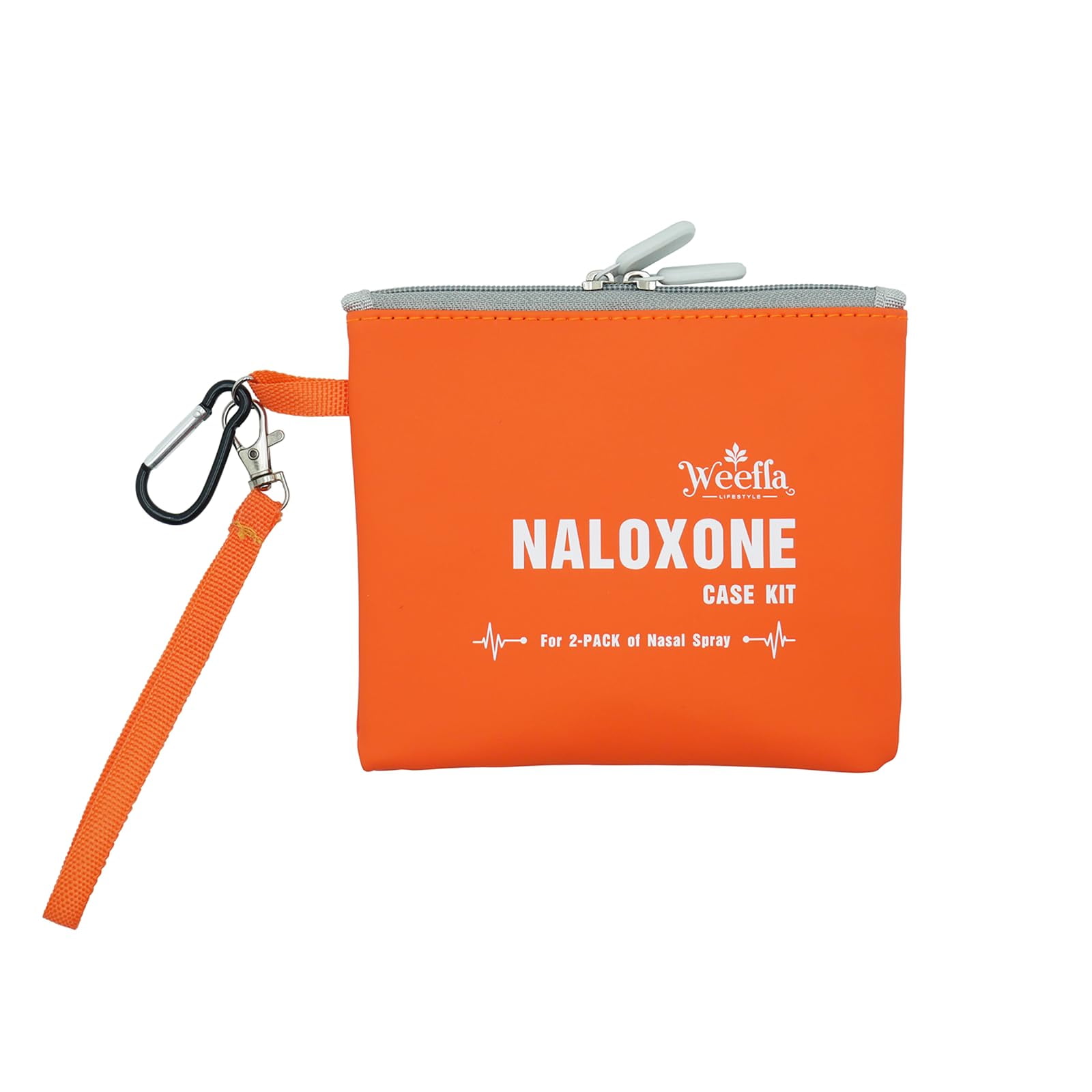 Weefla Empty Naloxone Carry Bag Kit, Fits 2 Pack Nasal Sprays, for ...