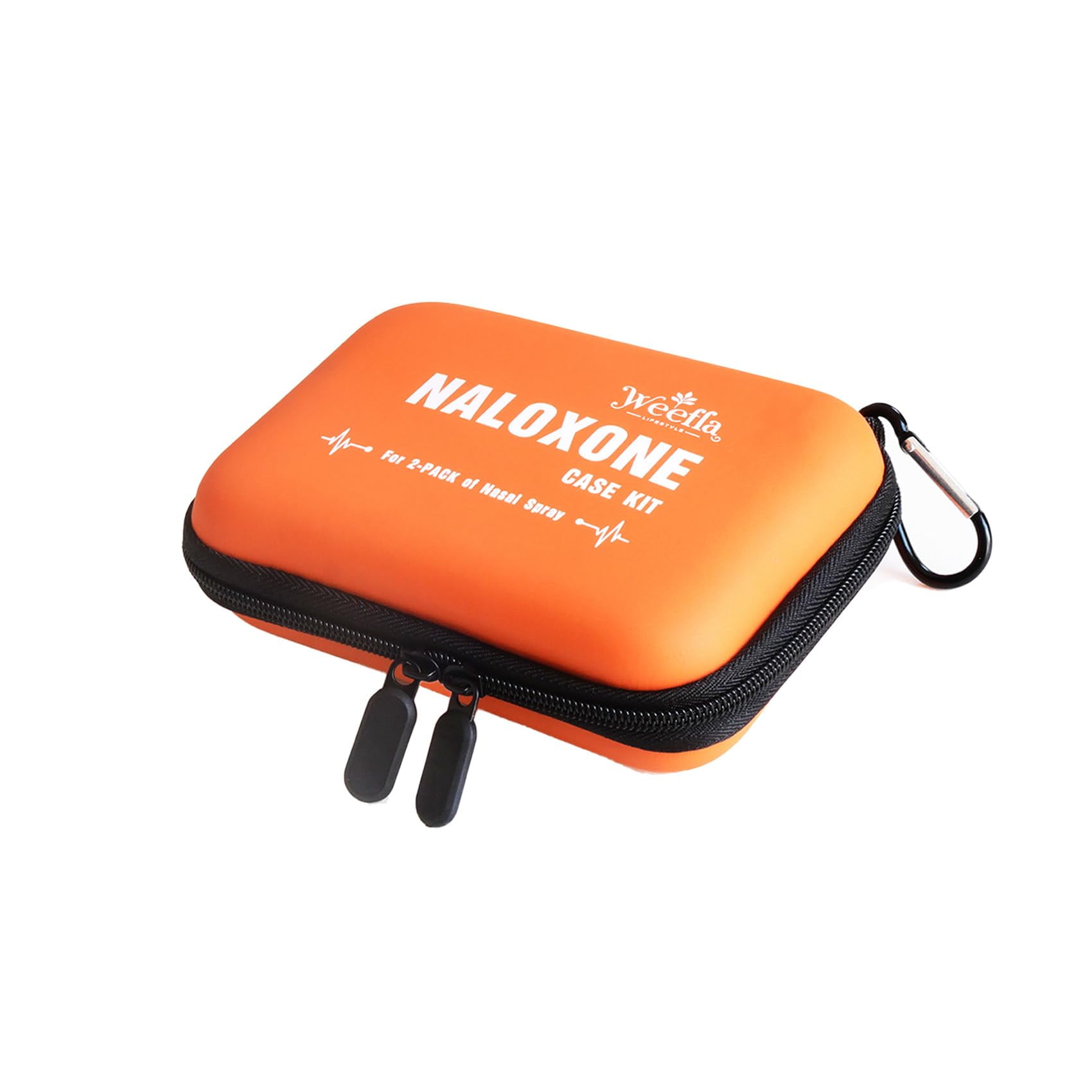 Weefla Empty Naloxone Carry Case Kit, Fits 2 Pack Nasal Sprays, for ...