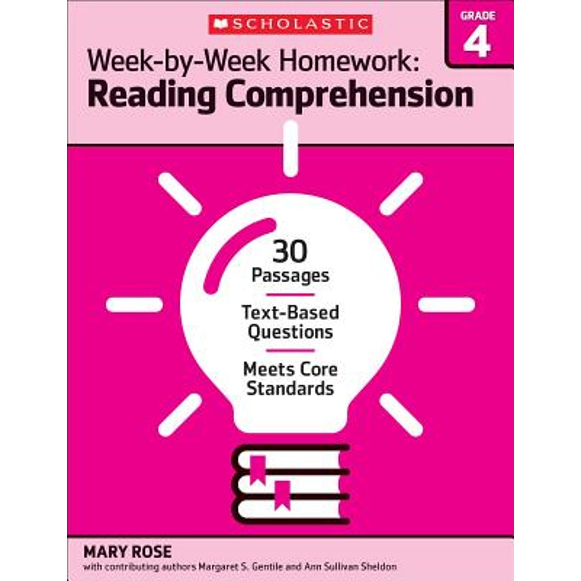 Pre-Owned Week-By-Week Homework: Reading Comprehension Grade 4: 30 ...