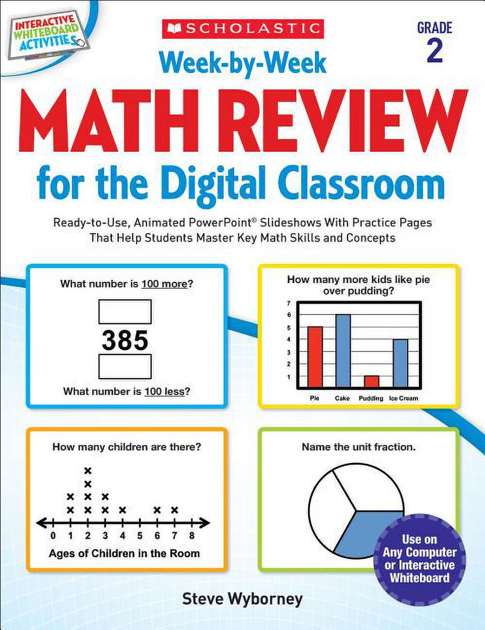 Week-By-Week Math Review for the Digital Classroom: Grade 2 : Ready-To ...