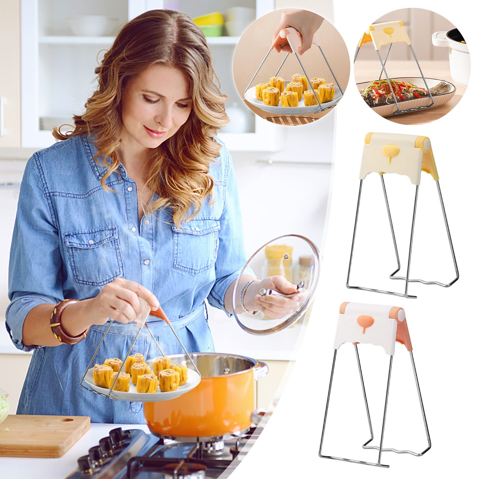 Only This Week, Scalding Prevention Bowl Clip, Heat Insulating Lifter ...