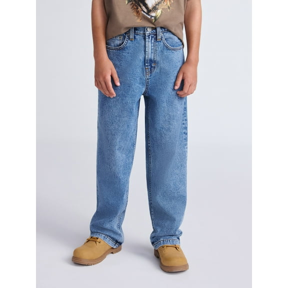 Weekend Academy Boys Baggy Denim Pants, Sizes 4-18 - Walmart.com