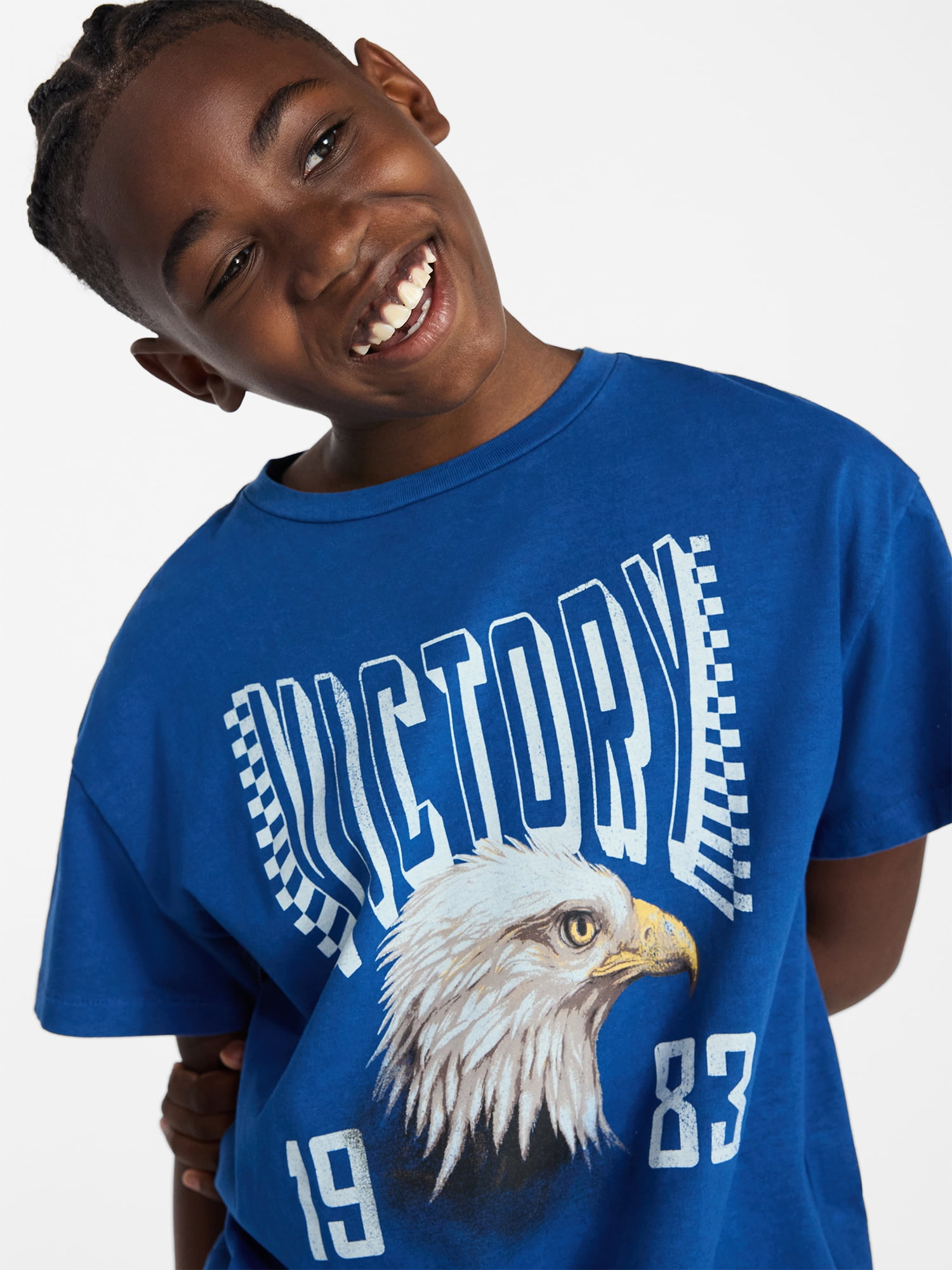 Weekend Academy Boys Graphic Tee with Short Sleeves, Sizes 4-18 ...
