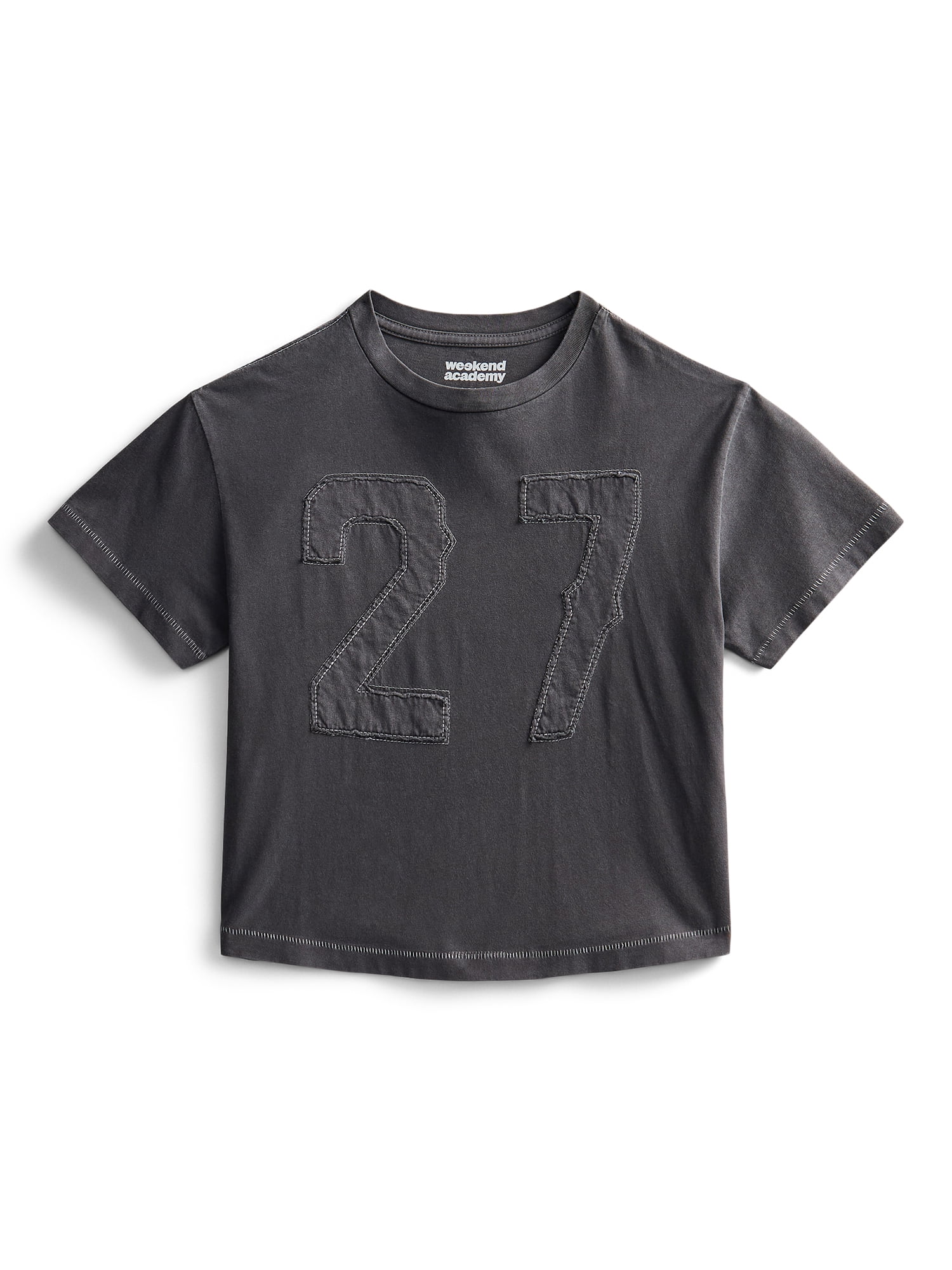 Weekend Academy Boys Varsity Tee with Short Sleeves, Sizes 4-18 ...