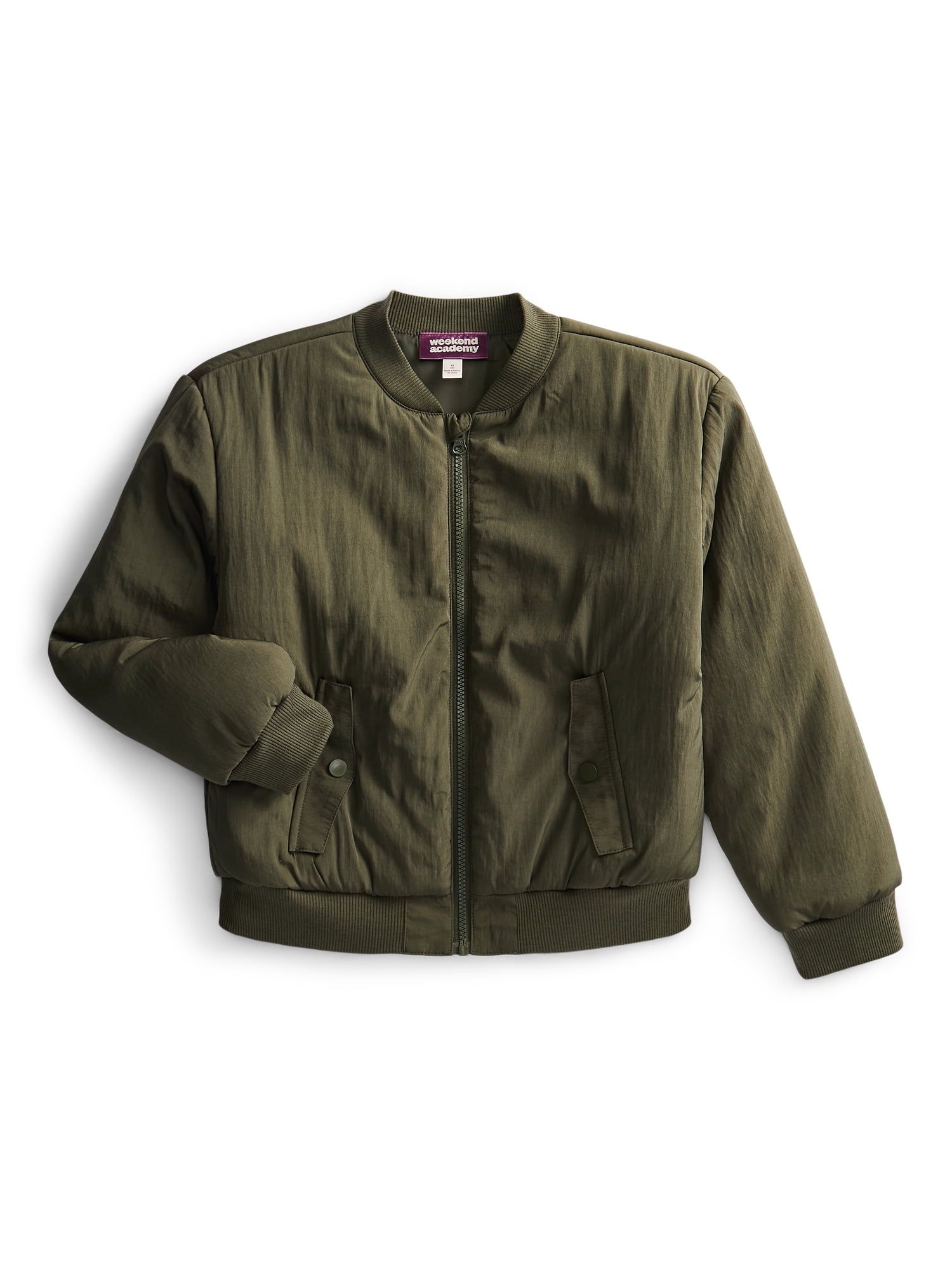 Weekend Academy Boys Bomber Jacket, Sizes 4-18 - Walmart.com